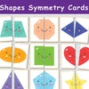2D Shapes Flash Cards. Preschool Learning Activity. Toddler Geometric ...
