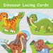 Dinosaurs Lacing Cards, Preschool Fine Motor Skills Activity, Toddler ...