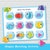 Numbers Matching Activity, Toddler Busy Book Page, Learning Binder, Pre ...