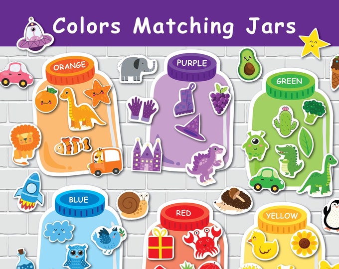 Ladybug Color Matching Activity, Toddler Printable, Montessori ...