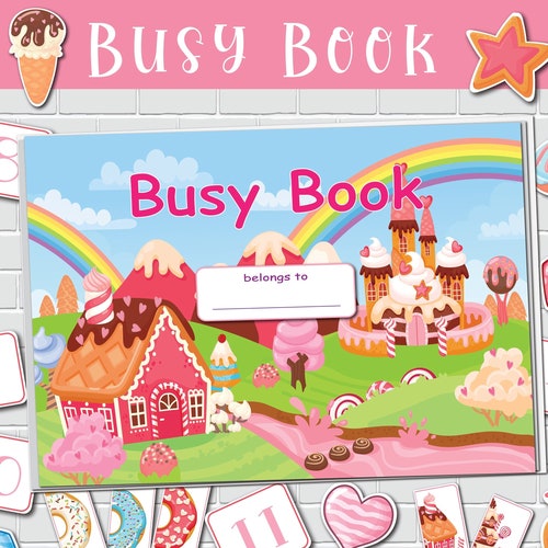 Christmas Busy Book. Preschool Learning Binder. Toddler Quiet - Etsy