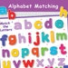 Alphabet Matching Activity, Lowercase Letters, ABC Busy Book Page ...