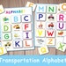 Train Alphabet Matching Preschool Worksheet Printable Activity Letter ...