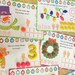 Christmas Play Doh Mats, Toddler Printable Play Dough Activity, Numbers ...