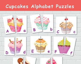 Matching Letters Downloadable Alphabet Letter Game Printable - Etsy