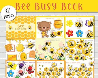 Montessori Busy Book | Etsy