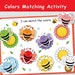 Unicorn Emotions Activity for Kids, Toddler Feelings Matching Activity ...