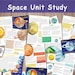 Outer Space Flashcards Montessori Material Homeschool Preschool ...