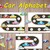 Cars Alphabet Matching Activity ABC Busy Book Pages Toddler Learning ...