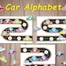 Cars Alphabet Matching Activity ABC Busy Book Pages Toddler Learning ...
