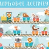 Alphabet Matching Printable Activity. Upper & Lower Case Letter ...