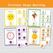 Alphabet Matching Activity, Busy Book Page, Learning Binder, Homeschool ...