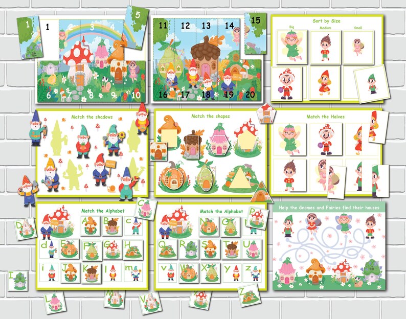 Toddler Busy Book Pages Preschool Printable Activities - Etsy