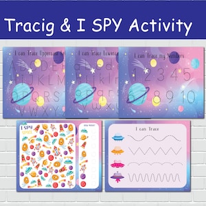 Outer Space Busy Book Solar System Learning Binder Preschool Busy ...