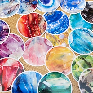 Gemstones Pattern Matching Cards, Minerals and Crystals, Geology Rocks ...