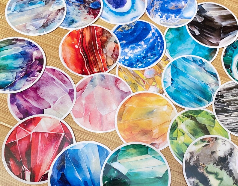 Gemstones Pattern Matching Cards, Minerals and Crystals, Geology Rocks ...