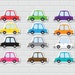 Cars Color Matching Activity for Kids, Toddler Printable, Montessori ...