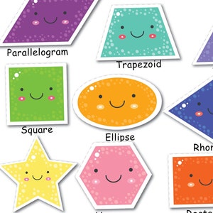 Shapes Matching Actvity. Toddlers Sort and Match Game. Preschool ...