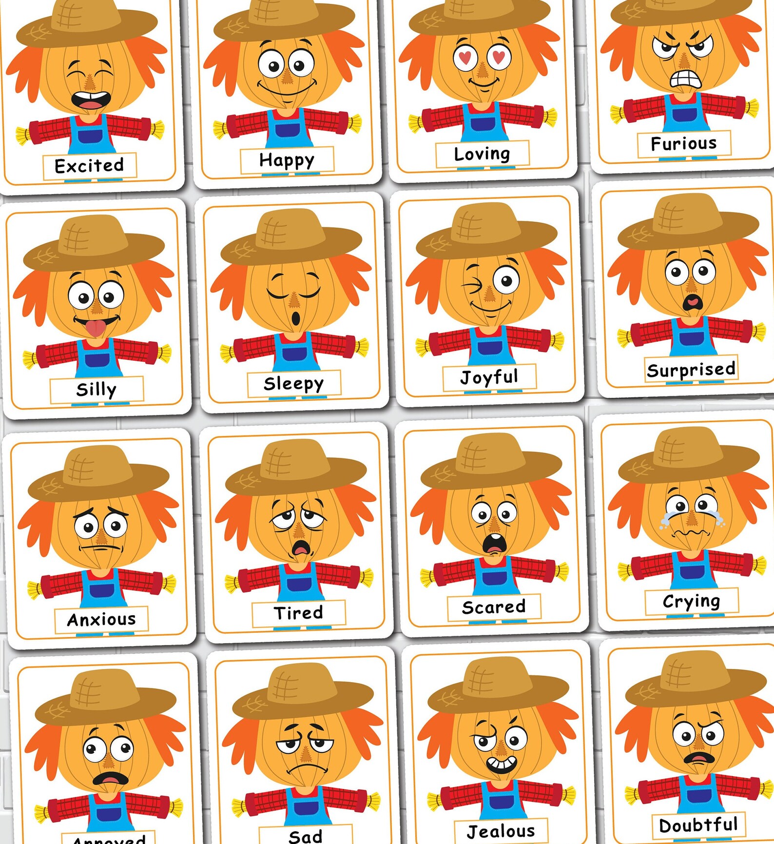 Activité d’émotions pour les enfants, imprimables de sentiments ...