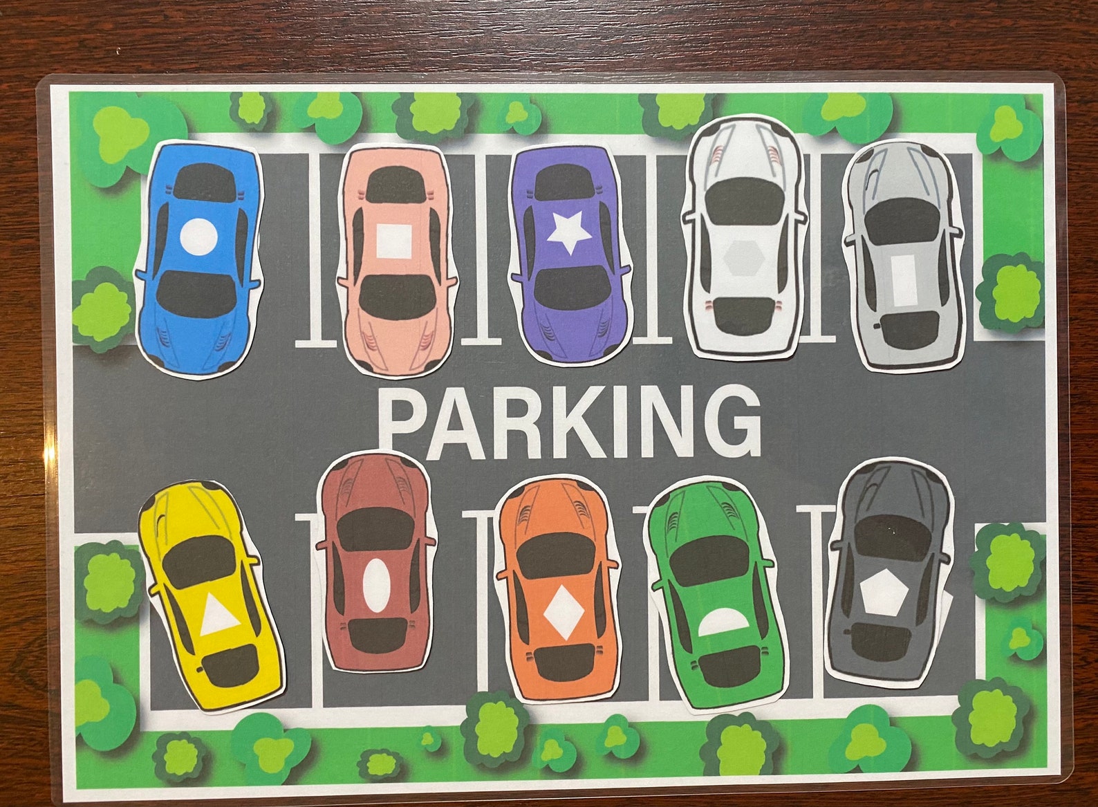 Parking Cars Busy Book Pages Toddler Learning Binder Preschool - Etsy