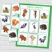 Forest Animals Busy Book Pages, Toddler Quiet Time Activity, Preschool ...