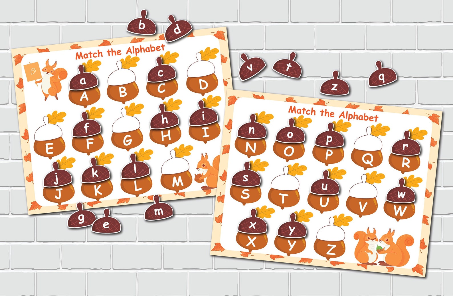 Fall Busy Book, Autumn Quiet Book, Toddler Learning Binder, Preschool ...