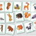 Forest Animals Busy Book Pages, Toddler Quiet Time Activity, Preschool ...