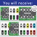 Parking Cars Busy Book Pages Toddler Learning Binder Preschool Matching ...