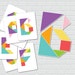 Alphabet Tangrams, ABC Puzzle for Preschool and Kindergarten ...