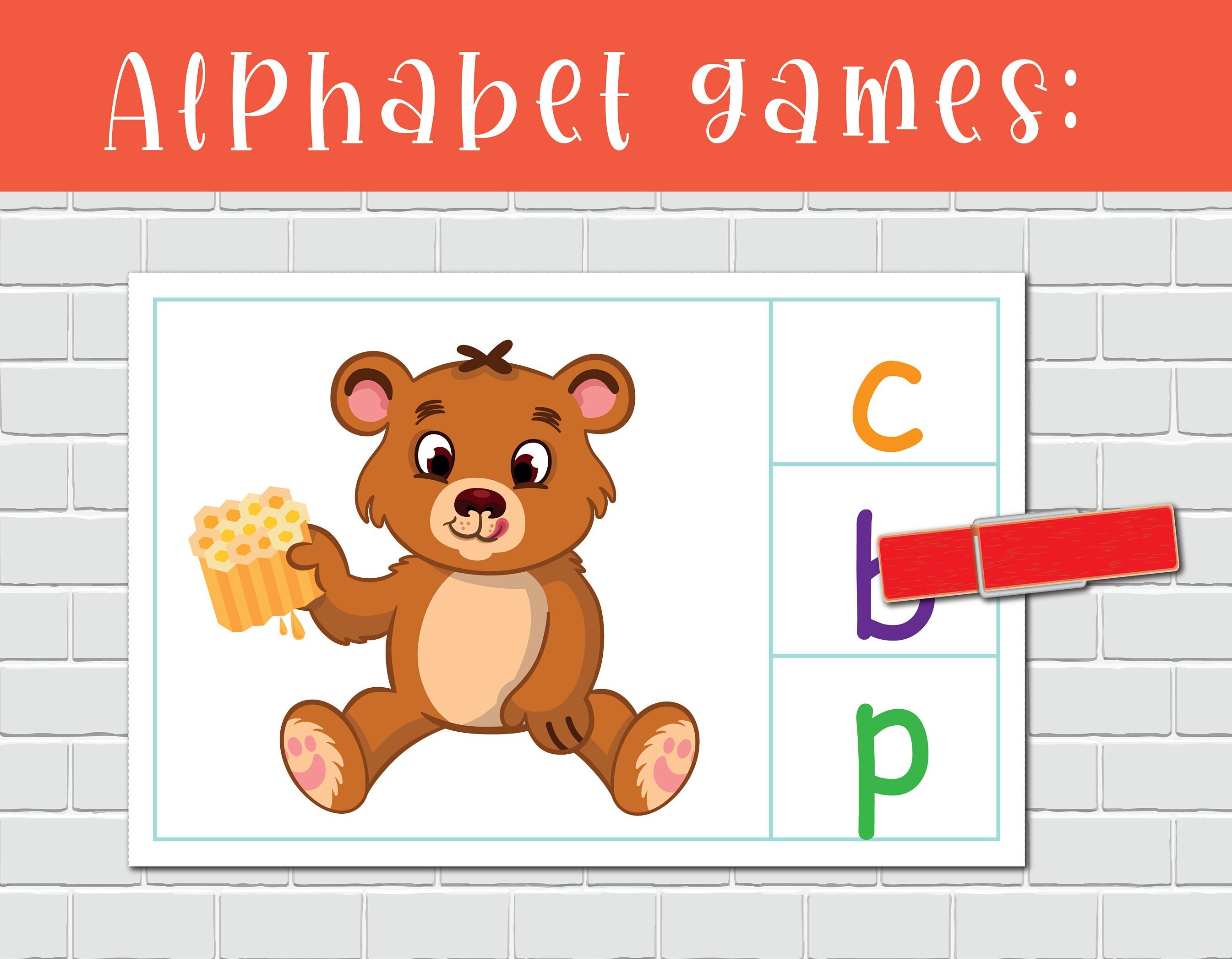 Alphabet Matching Activities for Preschool. ABC/ Letter - Etsy