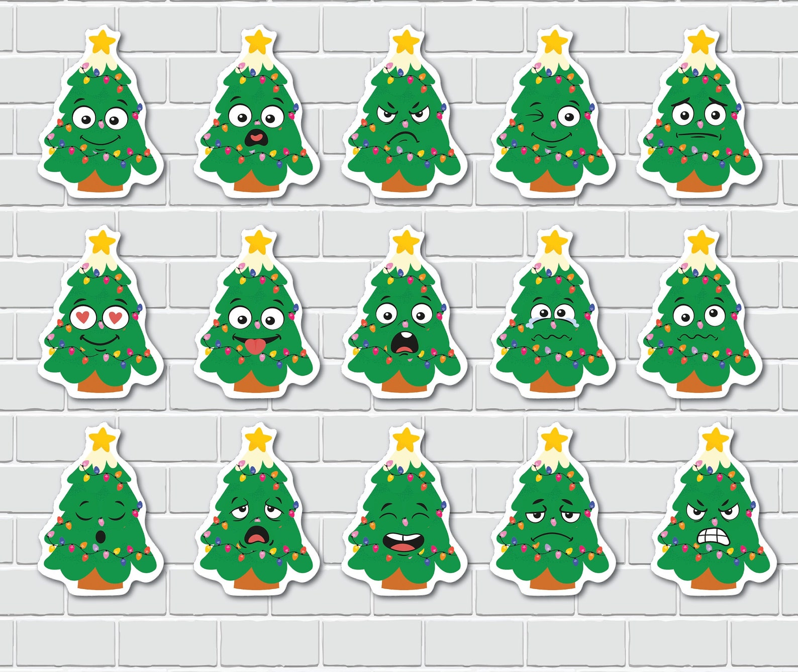 Christmas Tree Emotions Activity for Kids, Preschool Printables ...