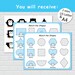 Penguin Shapes Activity, 2D Shapes, Winter Busy Book, File Folder Games ...