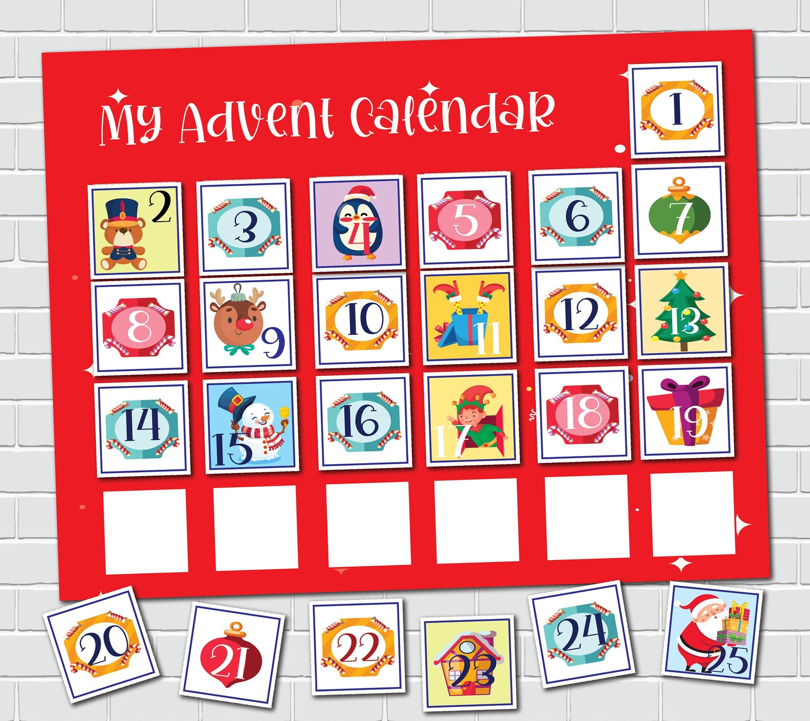 Christmas Busy Book. Preschool Learning Binder. Toddler Quiet Book ...