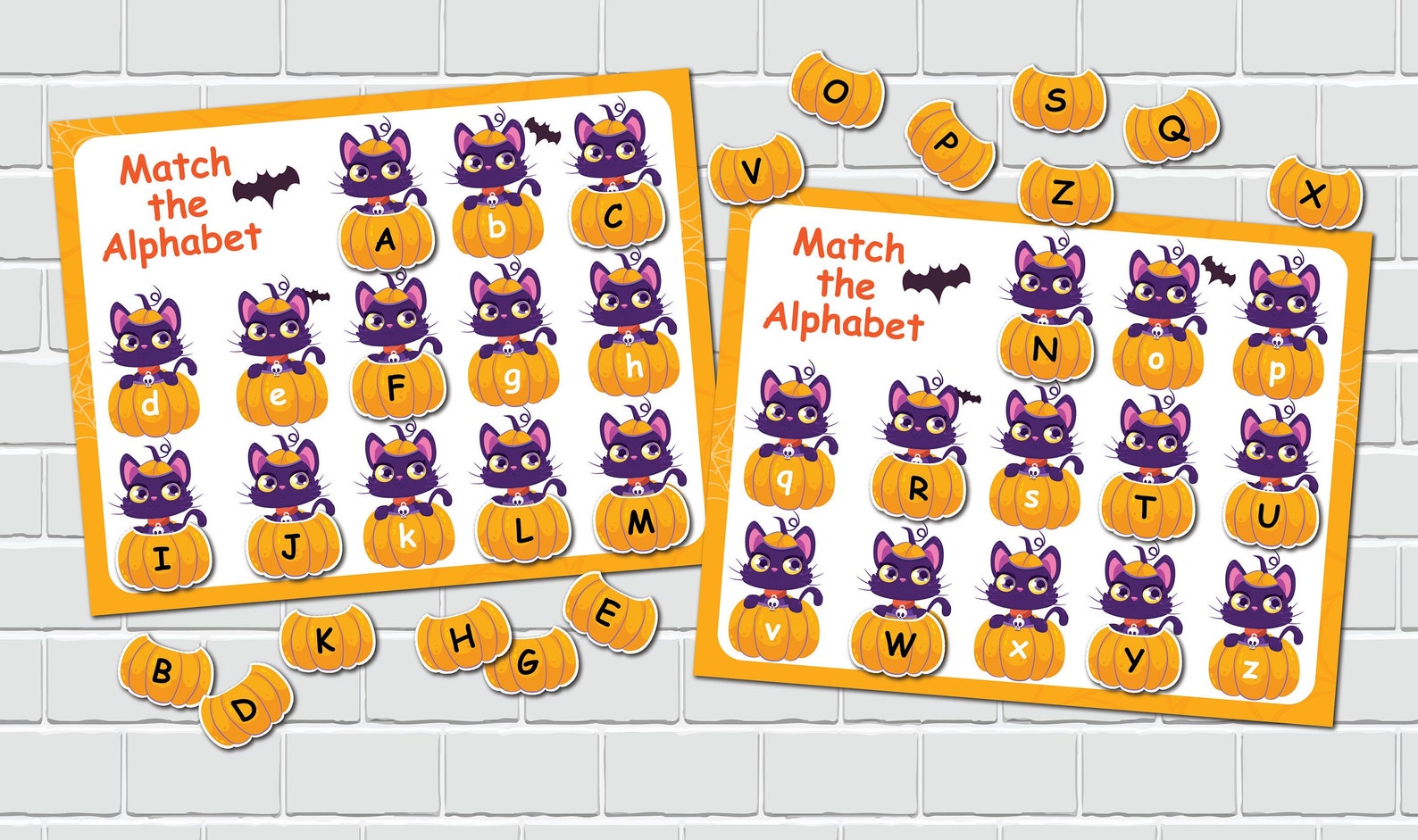 Halloween Busy Book Toddler Learning Binder Autumn Printable - Etsy