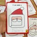 Santa Shapes Play Dough Mats, Christmas Activity, Fine Motor Skills ...