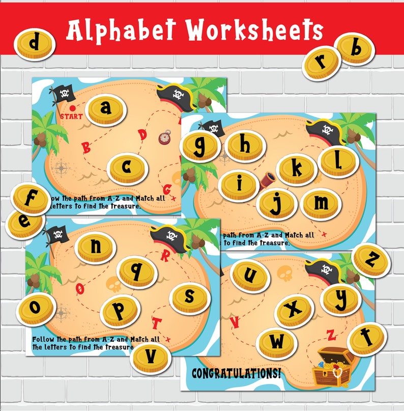 Pirates Busy Book Preschool Learning Binder Toddler Quiet Book ...