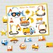 Truck Shapes Activity, 2D Shapes, Preschool Learning Binder (digital ...