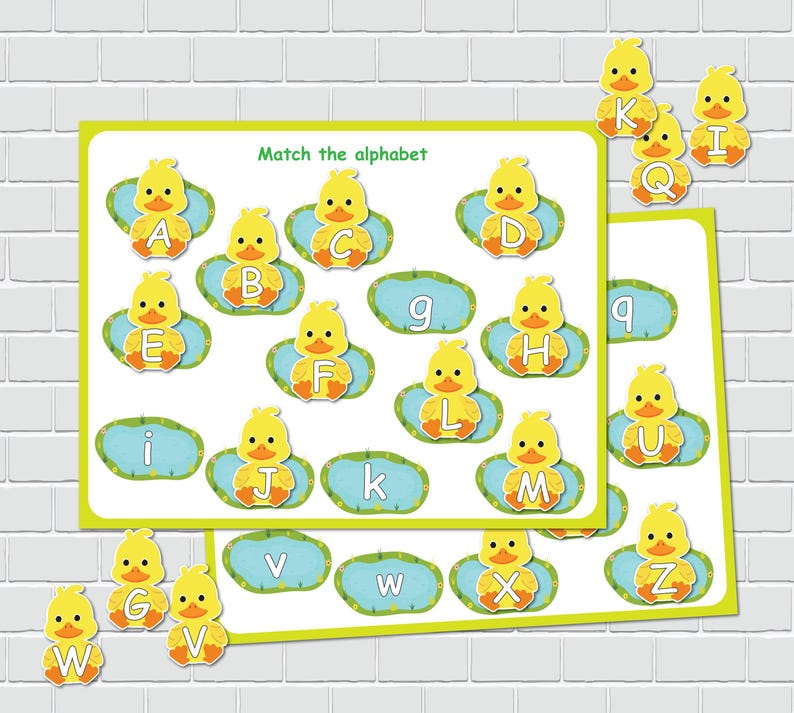 Ducklings Activities for Kids, Preschool Learning Binder, Special ...