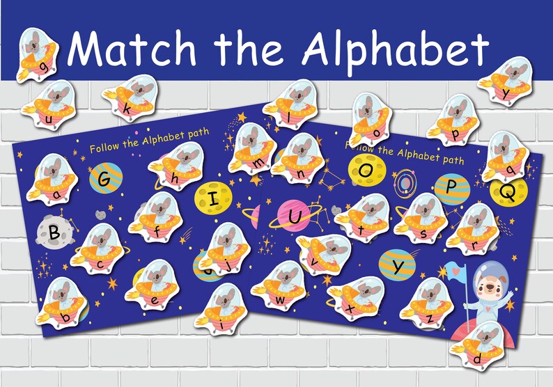 Outer Space Busy Book Solar System Learning Binder Preschool - Etsy