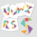 Alphabet Tangrams, ABC Puzzle for Preschool and Kindergarten ...