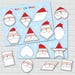Santa Shapes Matching Activity, 2D Shapes, Christmas Busy Book Page ...