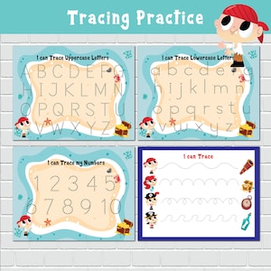 Pirates Busy Book Preschool Learning Binder Toddler Quiet Book ...