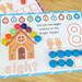 Christmas Play Doh Mats Toddler Printable Play Dough - Etsy