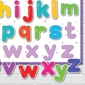 Alphabet Matching Activity, Lowercase Letters, ABC Busy Book Page ...
