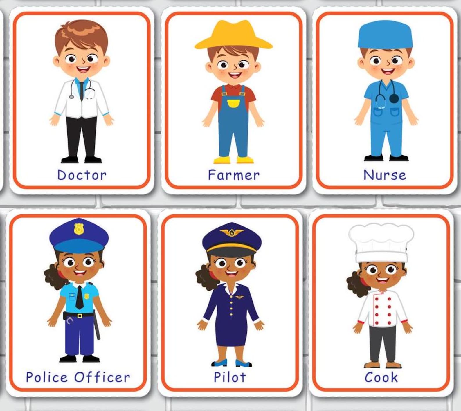 Community Helpers Dress up Preschool Printable Worksheets Professions ...
