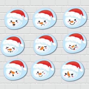 Snowman Emotions Activity for Kids, Preschool Printables, Toddler ...
