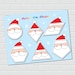 Santa Shapes Matching Activity, 2D Shapes, Christmas Busy Book Page ...