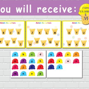 ABC Learning Busy Book Pages Alphabet Printable Activity Homeschool ...