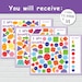 I Spy Shapes Worksheets, Kids Look and Find Counting Game, Preschool ...