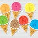 Ice Cream Alphabet Matching Activity. Toddler Printable ABC Learning ...